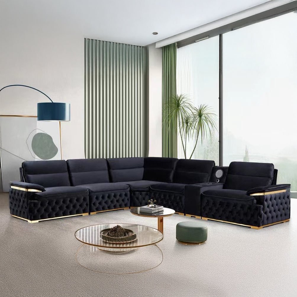 Java Velvet Sectional